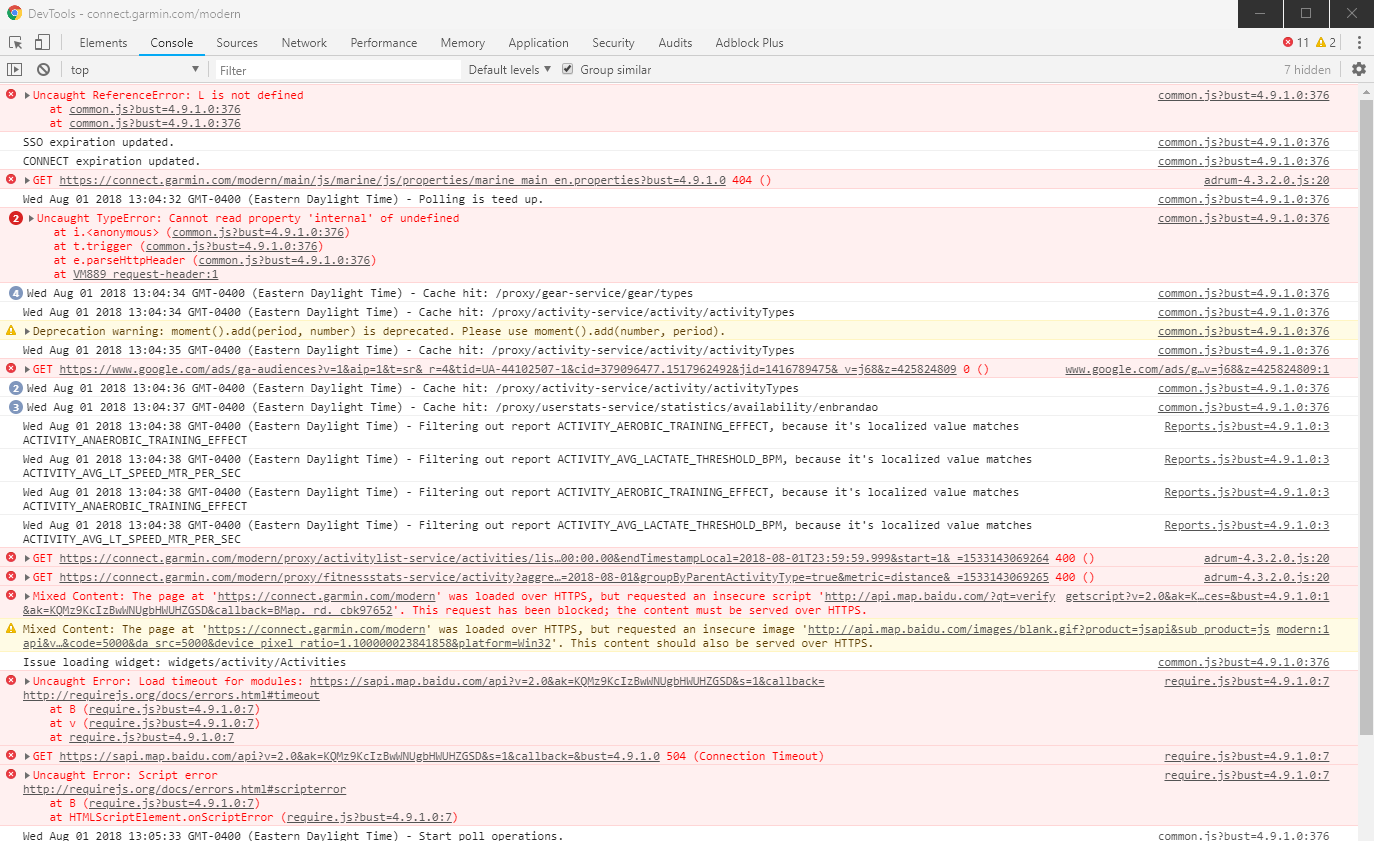 Activities Not Working On Garmin Connect Garmin Connect Web Mobile Apps And Web Garmin Forums