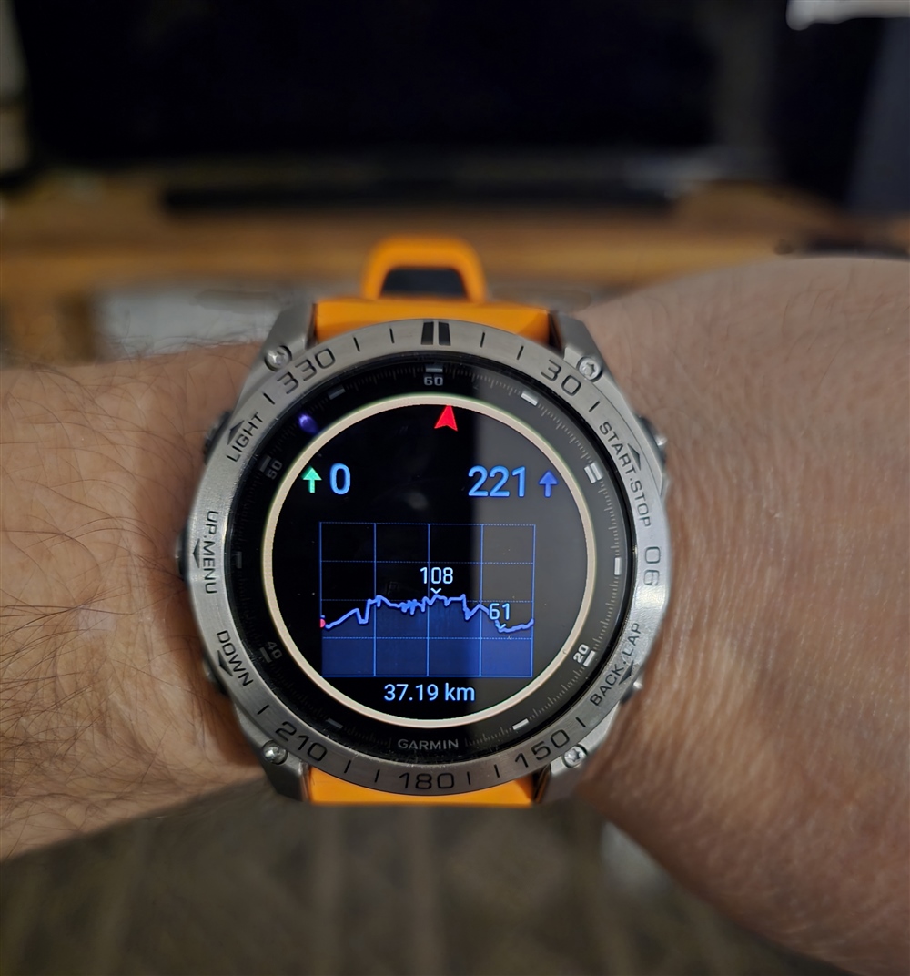 Altitude chart missing in navigation? - fēnix 8 Series - Wearables ...