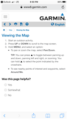 Running and Trail Running Map Screen Font Size - fēnix 6 Series ...