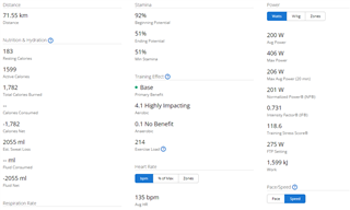 "Work" Data field shows kcal instead of kj - fēnix 7 Series - Wearables ...