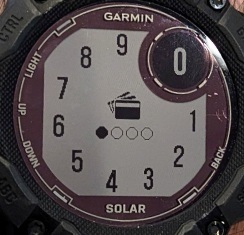 Wallet Hot Keys enters a first value for PIN - Instinct 2 Series ...