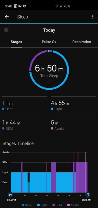 Fenix6x Sapphire Deep Sleep Phases - fēnix 6 Series - Wearables ...