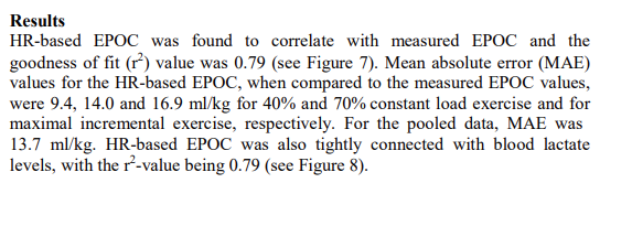 Credibility of proposals for the next running unit / training effect an others - Epix (Gen 2 ...