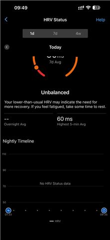 Nightly HRV data periodically missing - Index Sleep Monitor - Health ...