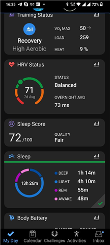 BUG: Messed up sleep time v26.00 - fēnix 6 Series - Wearables - Garmin ...