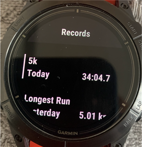 Personal Records not showing at the end of workout (only on GC). Is ...