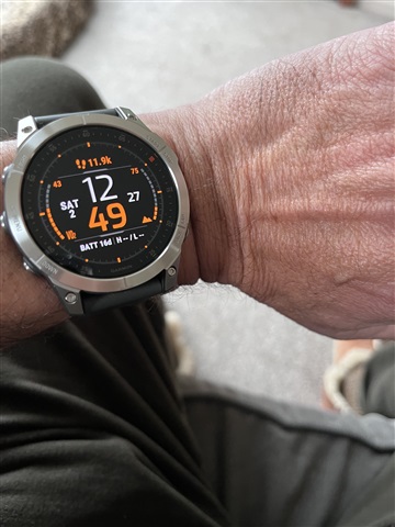 Hi, I have a new garmin epix gen 2 and have the normal screen on it. I ...