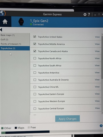 MAPS issue on Epix Gen 2 - Epix (Gen 2) Series - Wearables - Garmin Forums