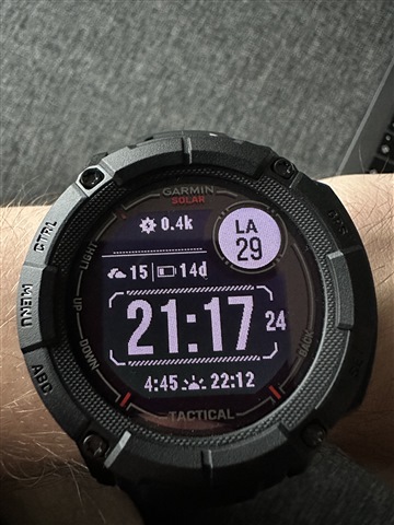Instinct 2X watch face missing degree sign in temperature - Instinct 2 ...