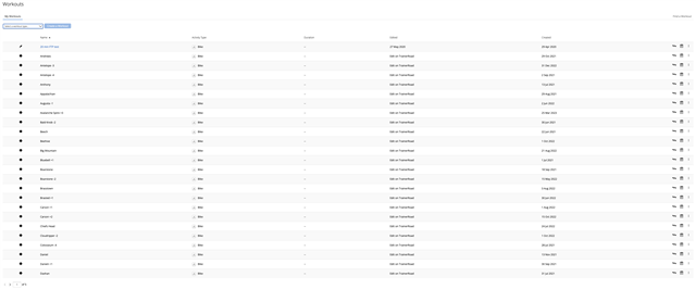 [Feature request] Select multiple workouts and delete them all - Garmin ...