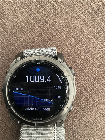 Barometer Trend Arrow - fēnix 8 Series - Wearables - Garmin Forums