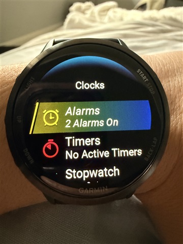 Smart alarm clock - Does it work for you? - fēnix 8 Series - Wearables ...
