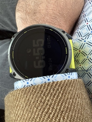 Bug report - incorrect triggering of sleep mode - Enduro 3 - Wearables ...