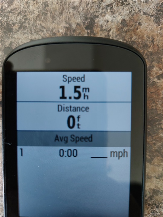 New Garmin 530 speed in mph,distance km. - Edge 530 - Cycling - Garmin ...
