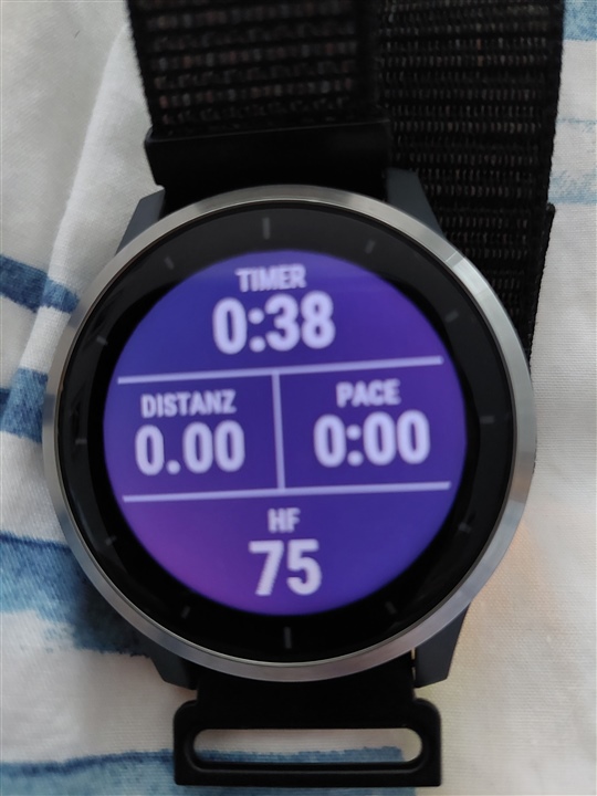 Good Morning Together It Is Possible To Set The Pace From Min km To Km