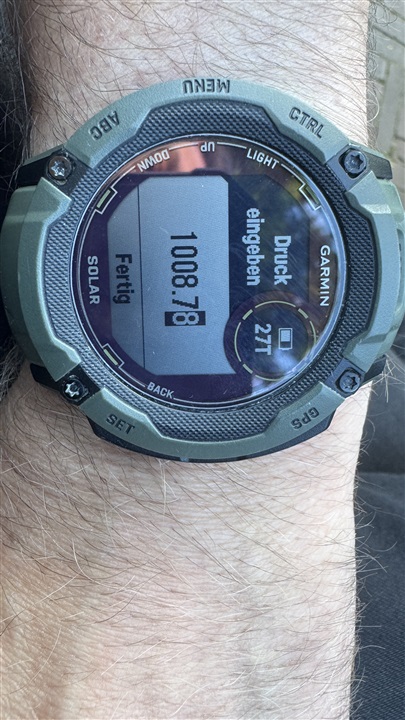 Barometer faulty, or software error? - Instinct 2X Solar - Instinct 2 ...