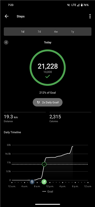 Step counter strange after 19.18 update? - Forerunner 965 - Running/Multisport - Garmin Forums